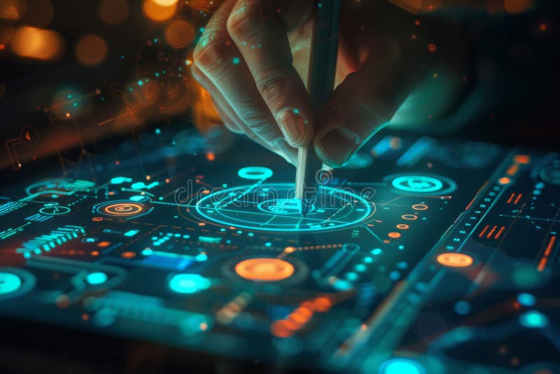 Creative Web, Graphic Designer Planning Concept. Generative AI Stock ...