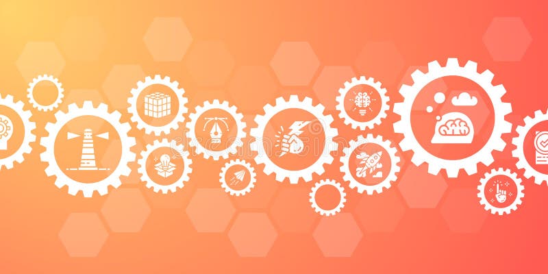 Creative Website Banner Design Template. Innovation, Startup, Artwork ...