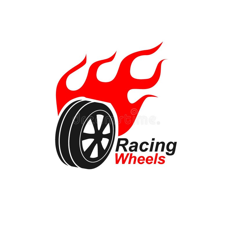 Creative Wheels Logo Vector Art Logo Stock Illustration - Illustration ...