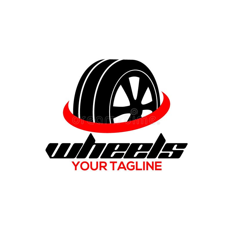 Creative Wheels Logo Vector Art Logo Stock Illustration - Illustration ...
