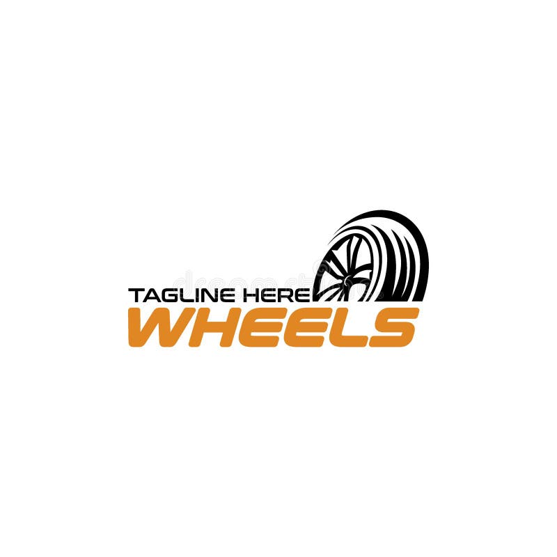 Creative Wheels Logo Vector Art Logo Stock Illustration - Illustration ...