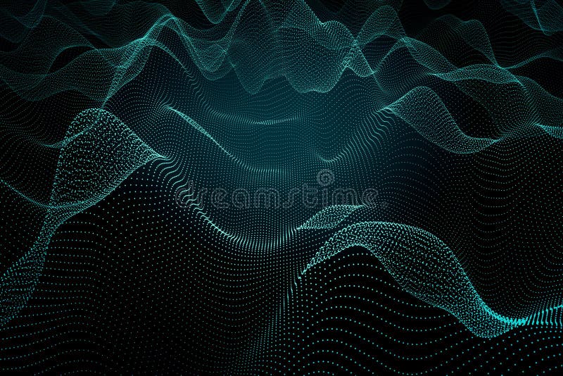 Creative White Wave Background Texture Stock Illustration ...