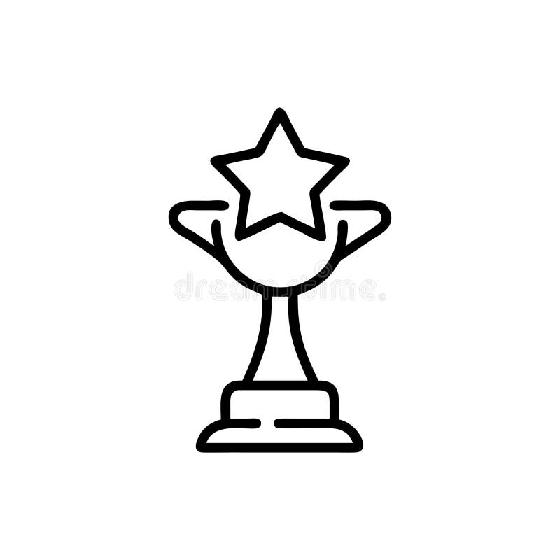 Creative Wizard Trophy for Awards Stock Vector - Illustration of award ...
