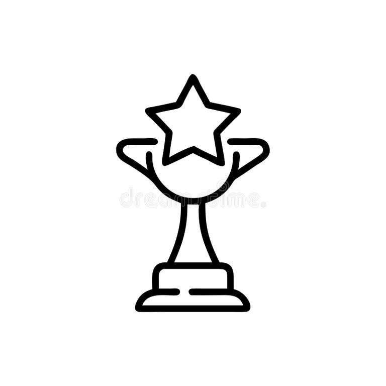 Creative Wizard Trophy for Awards Stock Vector - Illustration of award ...
