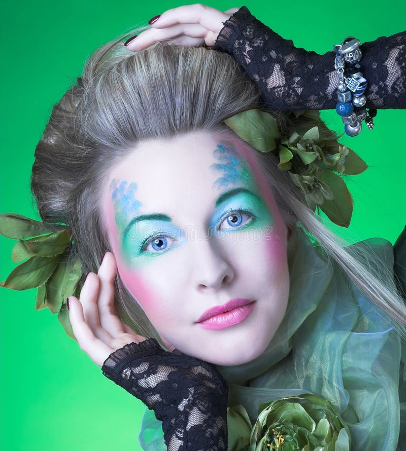 Creative woman stock photo. Image of fairy, creative - 32686526