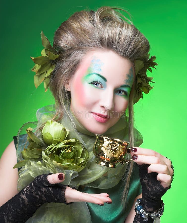 Creative woman stock photo. Image of beauty, creative - 32647980