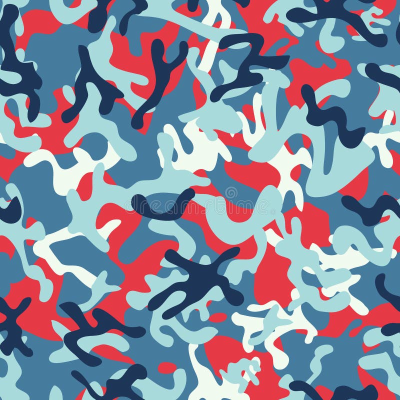 Creative Woodland Camouflage Seamless Patterns Stock Vector ...