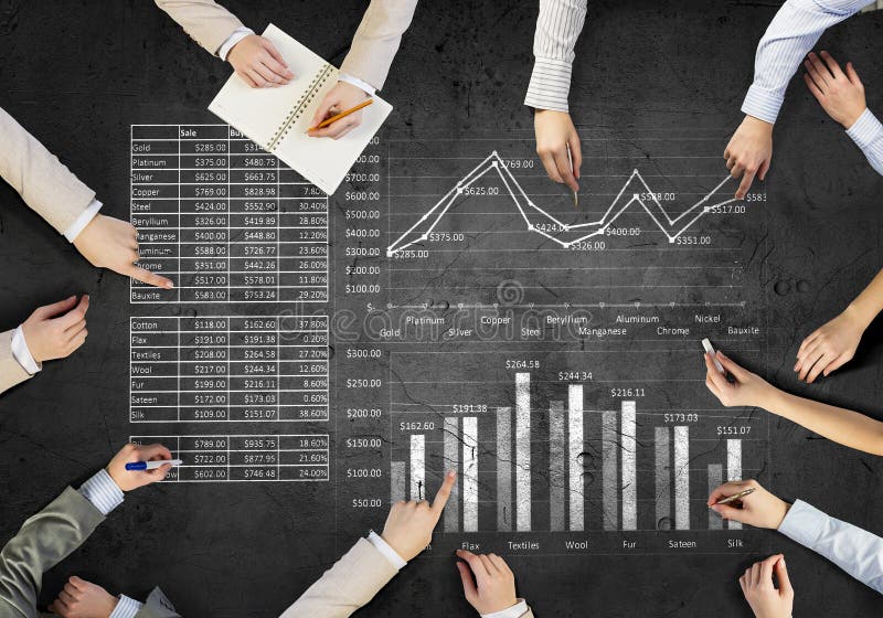 Creative Work of Business Team Stock Photo - Image of success, think ...