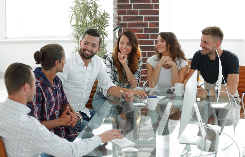 Creative Workers Design Together in the Studio. Stock Photo - Image of ...