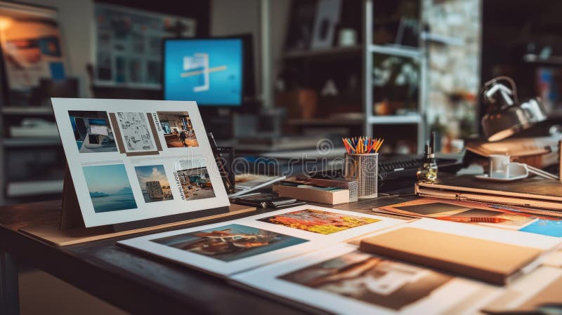 Creative Workspace Inspiration Modern Office Portfolio Prototype Mockup ...