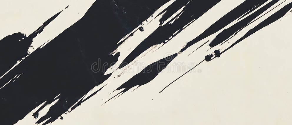 Creative Workspace with Lined Paper Featuring Ink Smudges and Space for ...