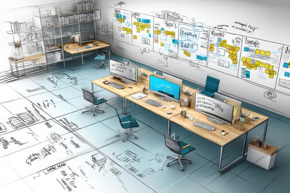 Virtual Coworking Space Features Floating Task Boards for Collaborative ...