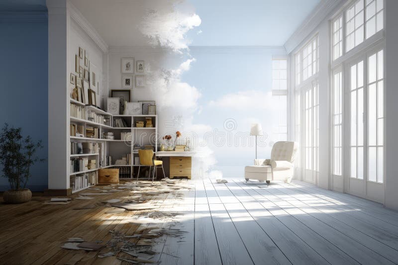 Creative Workspace Transformation from Rustic To Modern Minimalism in ...