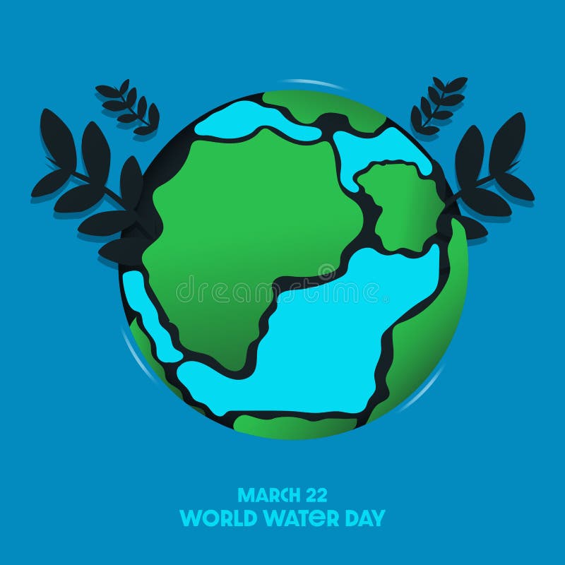 Creative World Water Day Poster, Vector Illustration Stock Vector ...