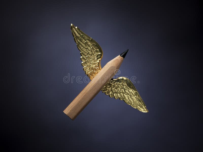 Creative Writing Concept stock photo. Image of golden - 28634954