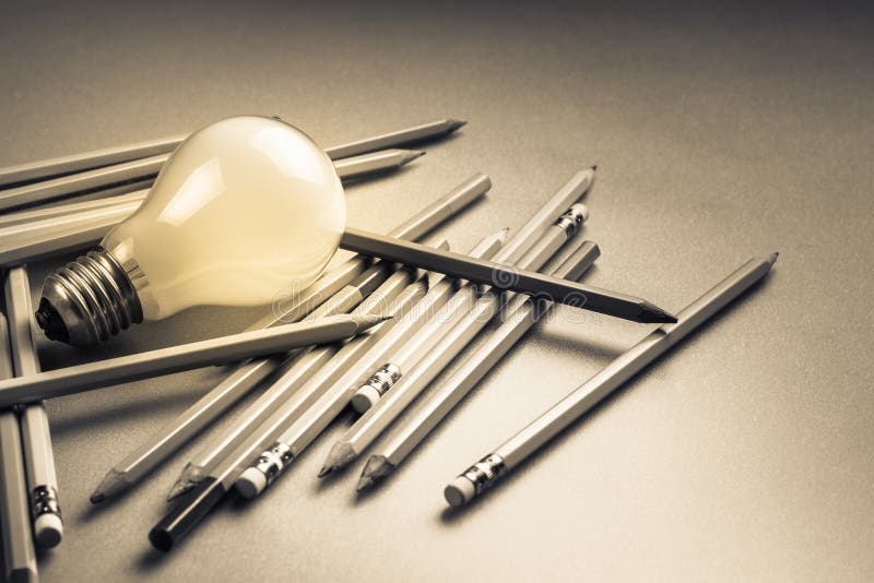 Creative writing stock photo. Image of awesome, lamp - 51745938