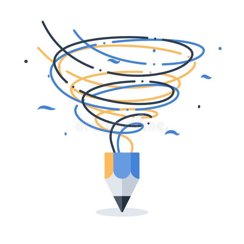 Creative tornado stock vector. Illustration of funky - 31003129