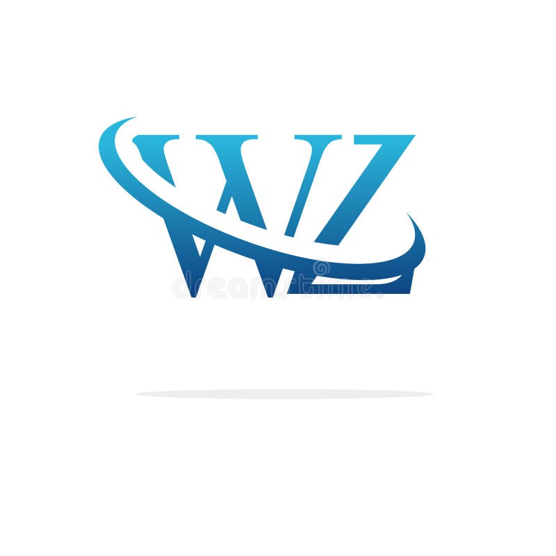 Creative WZ Logo Icon Design Stock Vector - Illustration of concept ...