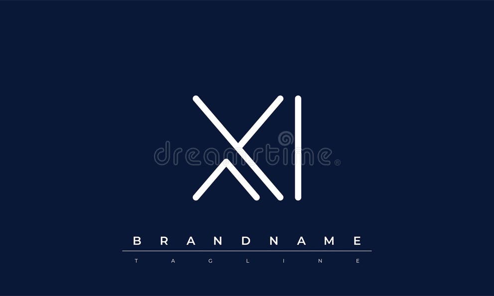 Creative XI Letter Initial Logo Vector Image Stock Vector ...