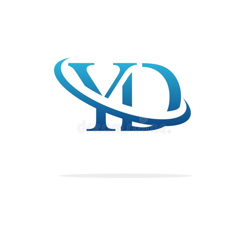 Creative YD Logo Icon Design Stock Vector - Illustration of abstract ...
