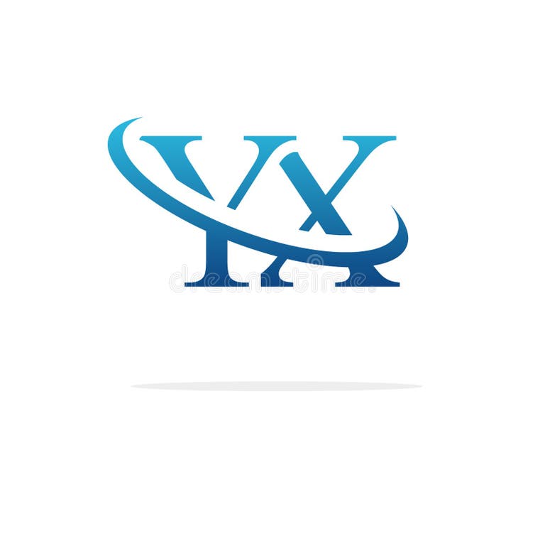 Creative YX Logo Icon Design Stock Vector - Illustration of blue, full ...