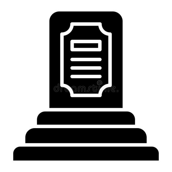 Creatively Designed Icon of Grave, Graveyard Vector in Editable Style ...