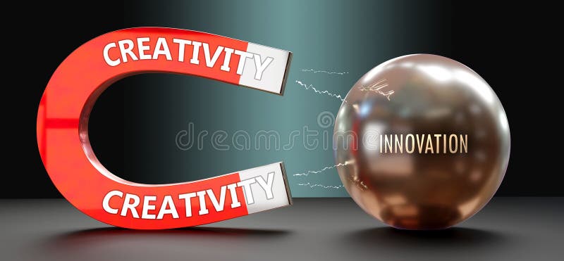 Creativity that Attracts Innovation. Power of Creativity Stock Photo ... Creativity that Attracts Innovation. Power of Creativity Stock Photo ...
