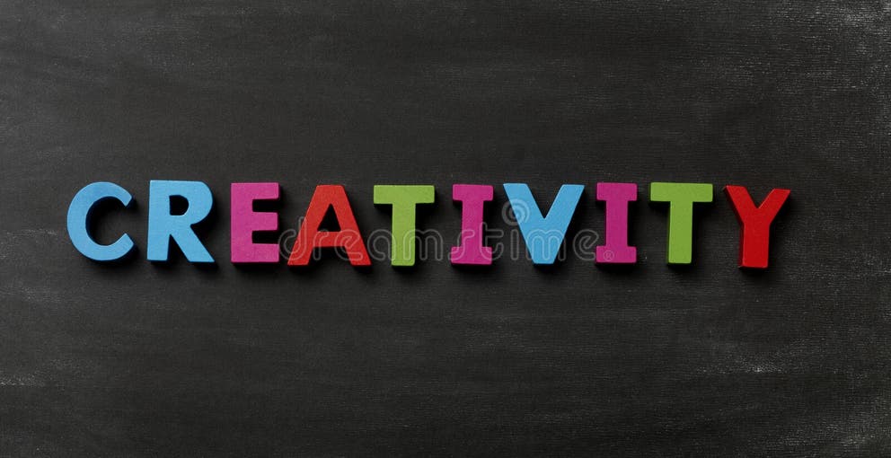 Creativity stock image. Image of creativity, word, grunge - 45867195