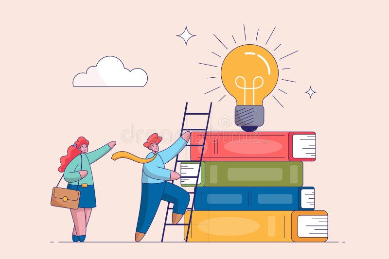 Creativity Concept. Imagination or Education To Develop Skills Stock Vector - Illustration of ...