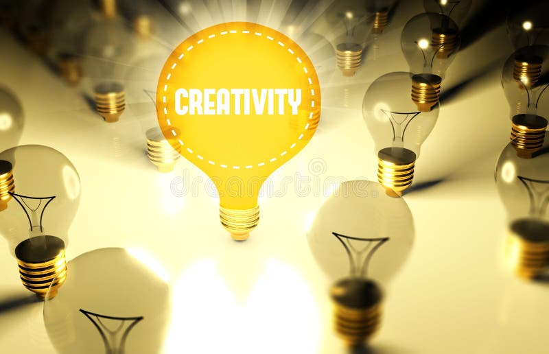 Creativity is Key To Success Concept Stock Photo - Image of creativity ...