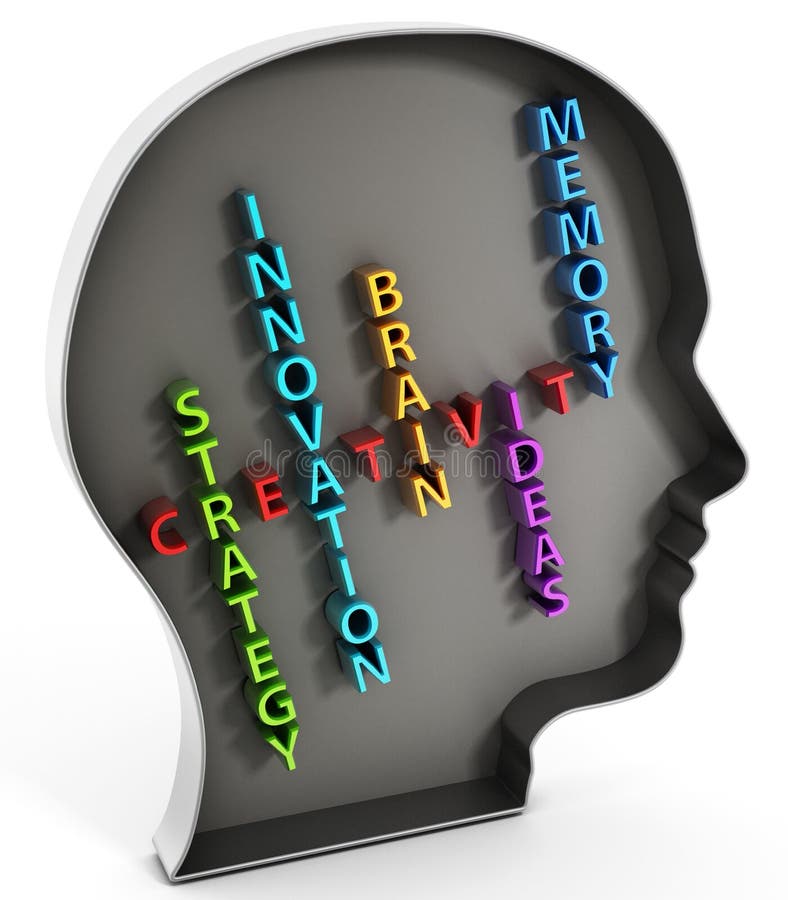 Creativity concept stock illustration. Illustration of symbol - 44199313