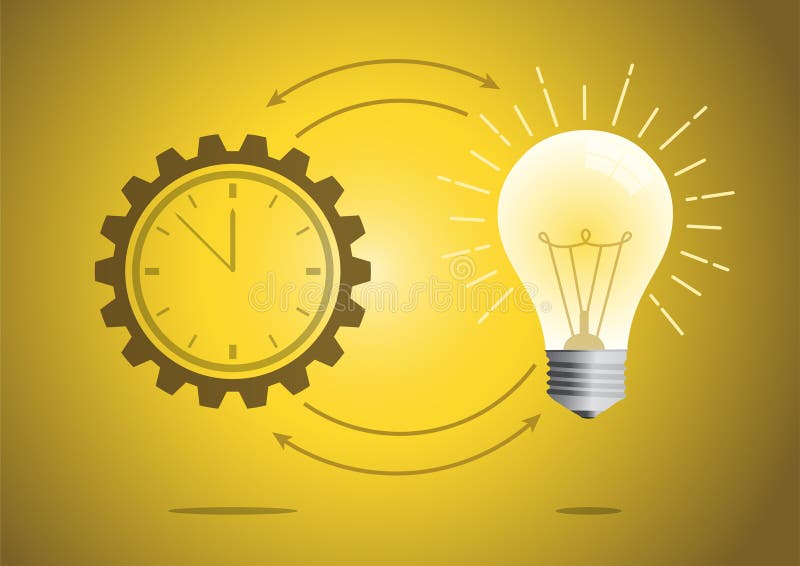 Creativity Creative Process Icon Linear Vector Illustration Stock ...