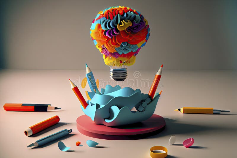 Creativity and Creativity Ideas of Designers. or Brainstorm Ideas with ...