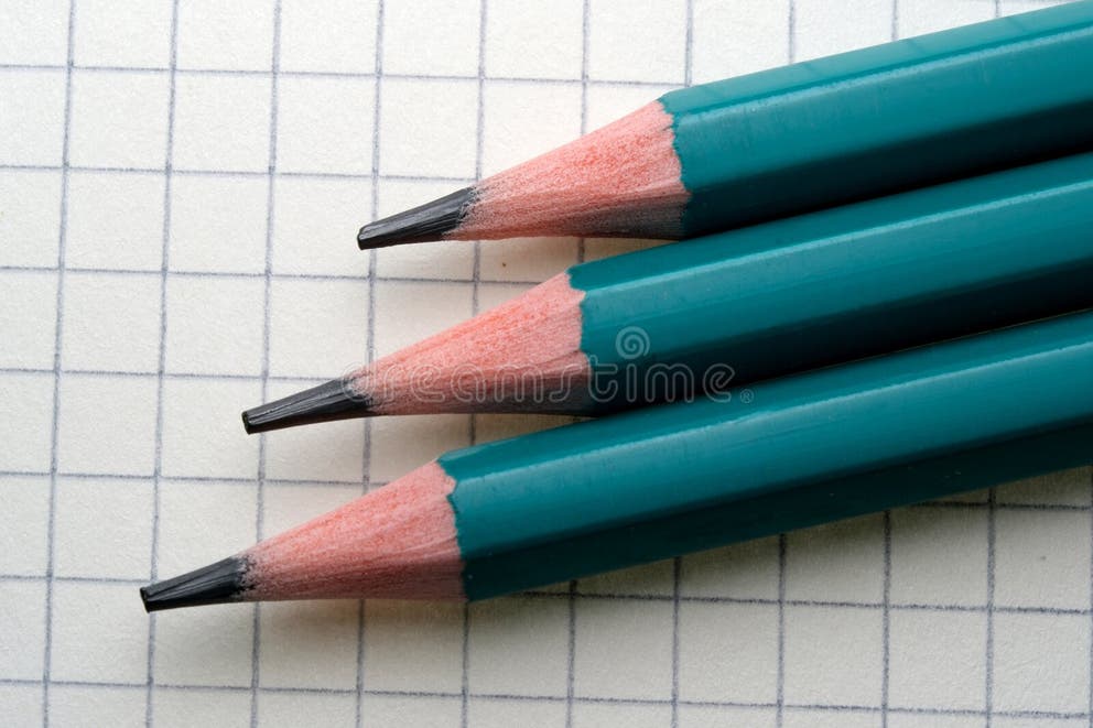 Creativity Flows from Vibrant Teal-colored Pencils Stock Photo - Image ...