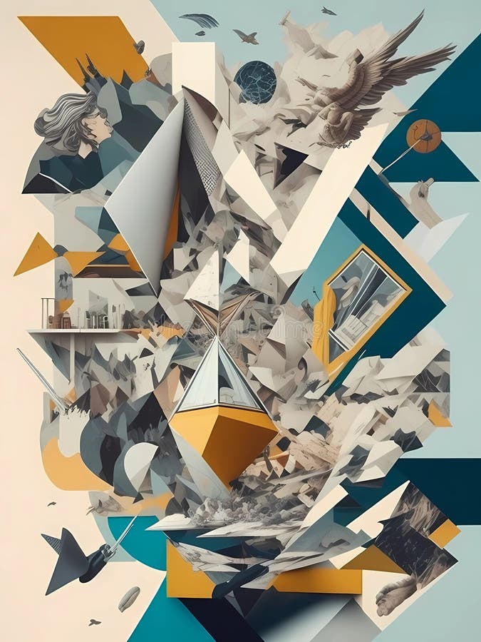 Modernist Collage Stock Illustrations – 213 Modernist Collage Stock ...