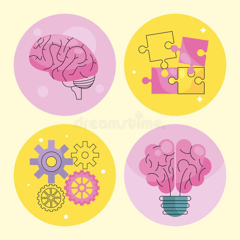 Creativity icon collection stock vector. Illustration of innovation ...