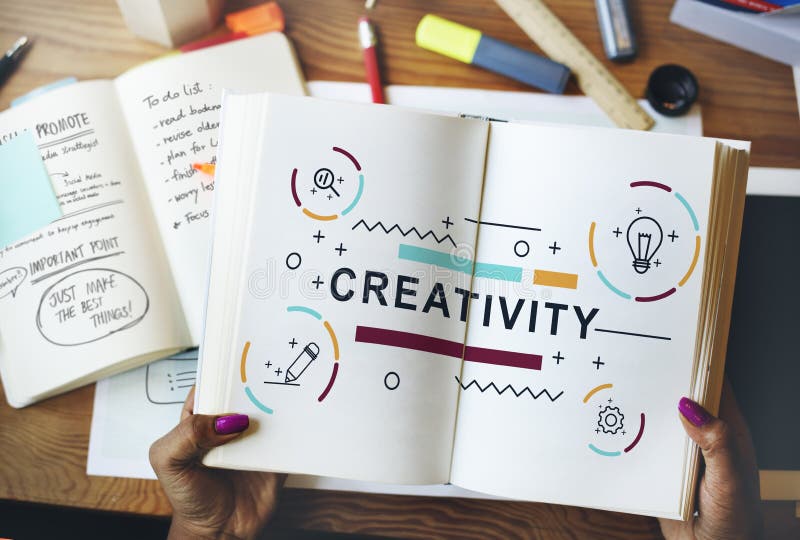 Creativity Ideas Design Invention Graphic Concept Stock Image - Image ...
