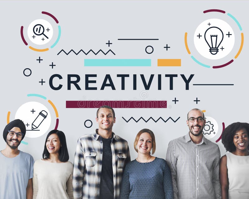 Creativity Ideas Design Invention Graphic Concept Stock Photo - Image ...