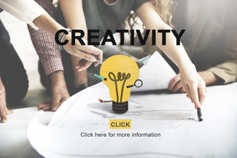 Creativity Ideas Inspire Innovation Concept Stock Image - Image of ...
