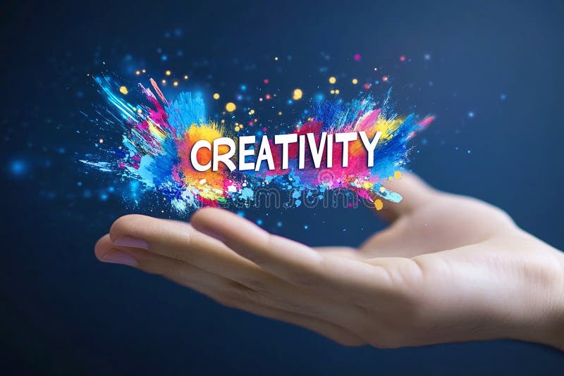 Creativity Illustration, AI Generated Stock Illustration - Illustration ...