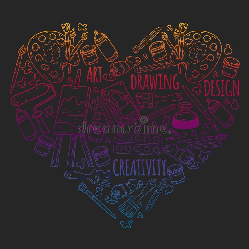 Creativity and Imagination. Design College. Online Education, Internet ...