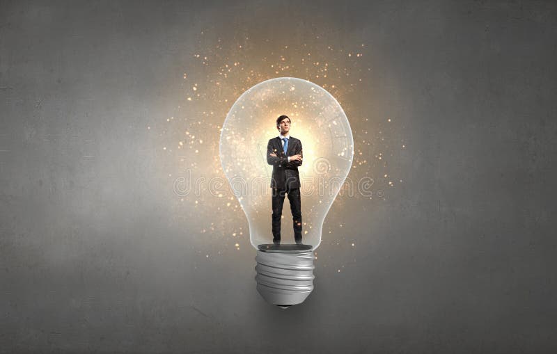 Creativity man stock image. Image of business, caucasian - 56481409