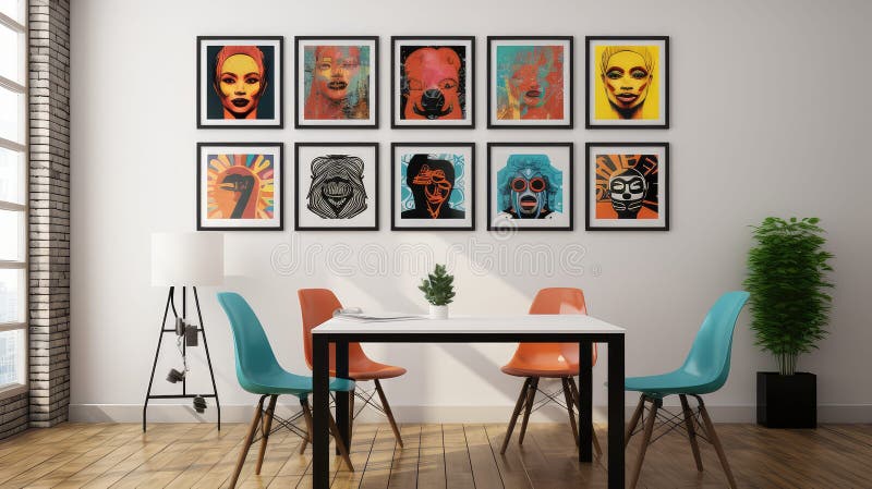 Creativity office poster stock illustration. Illustration of creativity ...