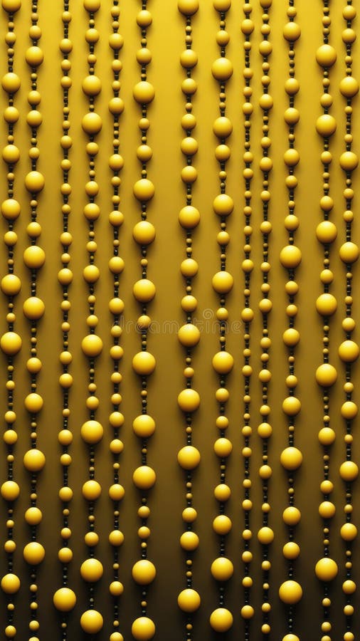 Creativity in Paints from Beaded Shapes and Yellow Stock Image - Image ...