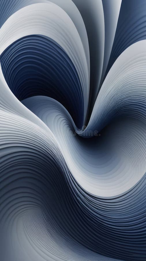 Creativity in Paints from Vortex Shapes and Gray Stock Image - Image of ...