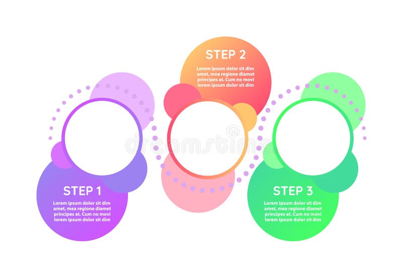 Creativity Process Vector Infographic Template Stock Vector ...