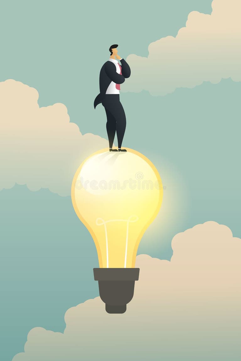 Thinking Bulb Stock Illustrations – 75,294 Thinking Bulb Stock ...