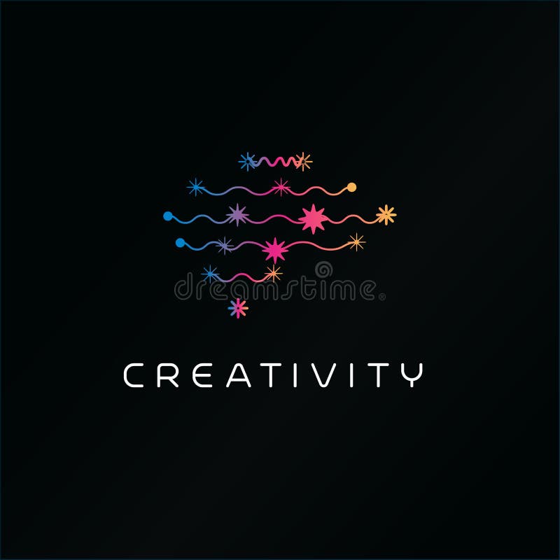 Creativity Thinking, Human Brain Abstract Symbol, Brain Skills Up ...