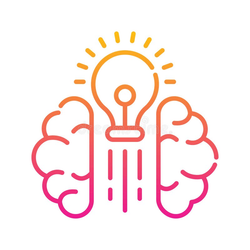 Creativity Vector Gradient Icon Style Illustration. EPS 10 File Stock ...