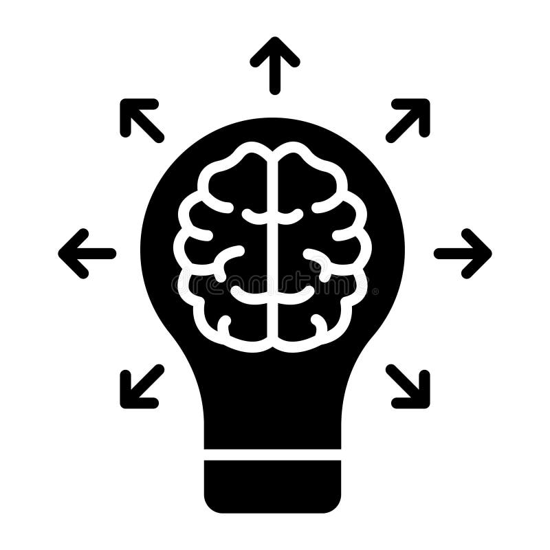 Creativity Vector Icon Isolated on White Background Stock Vector ...